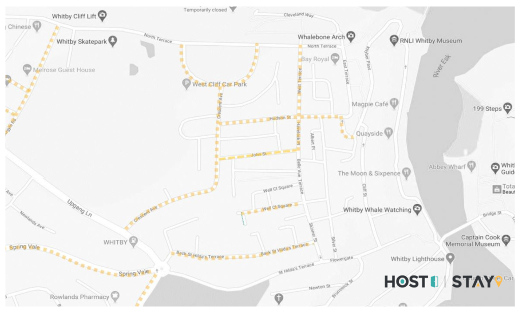 Parking in Whitby - Host & Stay