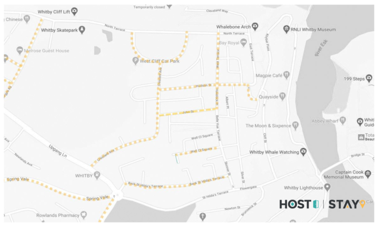 Parking in Whitby - Host & Stay
